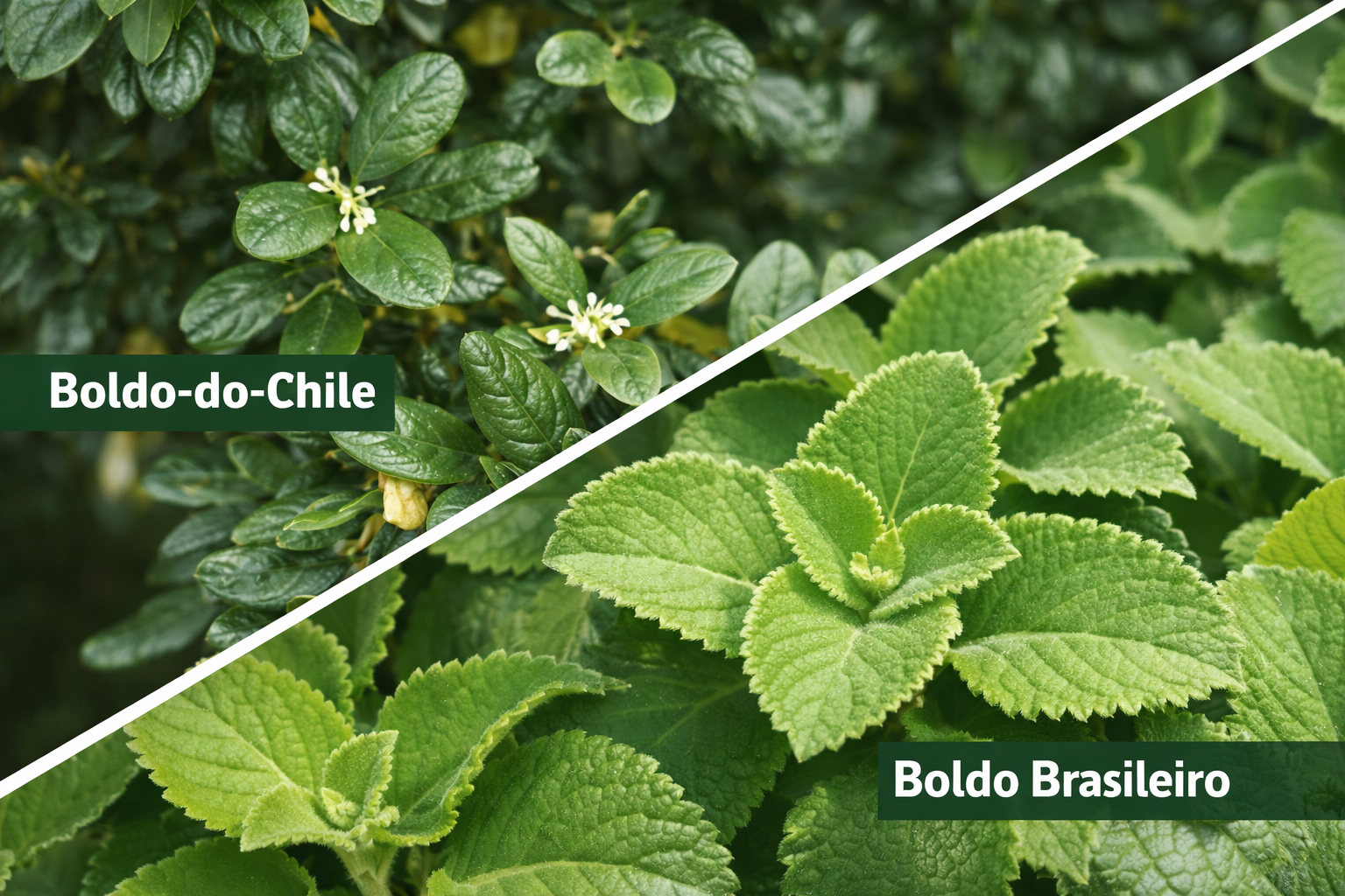 Boldo-do-Chile e boldo brasileiro: qual a diferença e como não ...